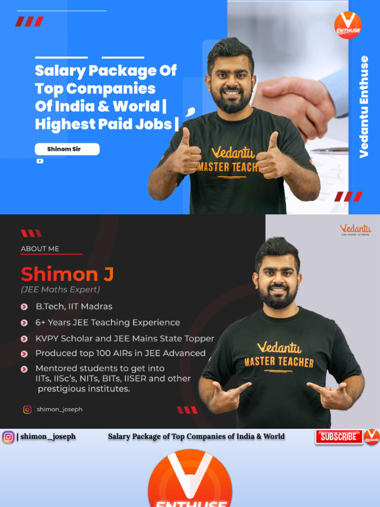 Salary+Package+of+Top+Companies+of+India+&+World+ +Highest+Paid+Jobs ...