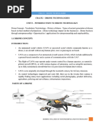 Drone Working Principles Explained | PDF | Quadcopter | Lift (Force)