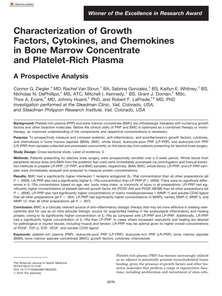 Ziegler - Basic Science | PDF | Mesenchymal Stem Cell | Medical Specialties
