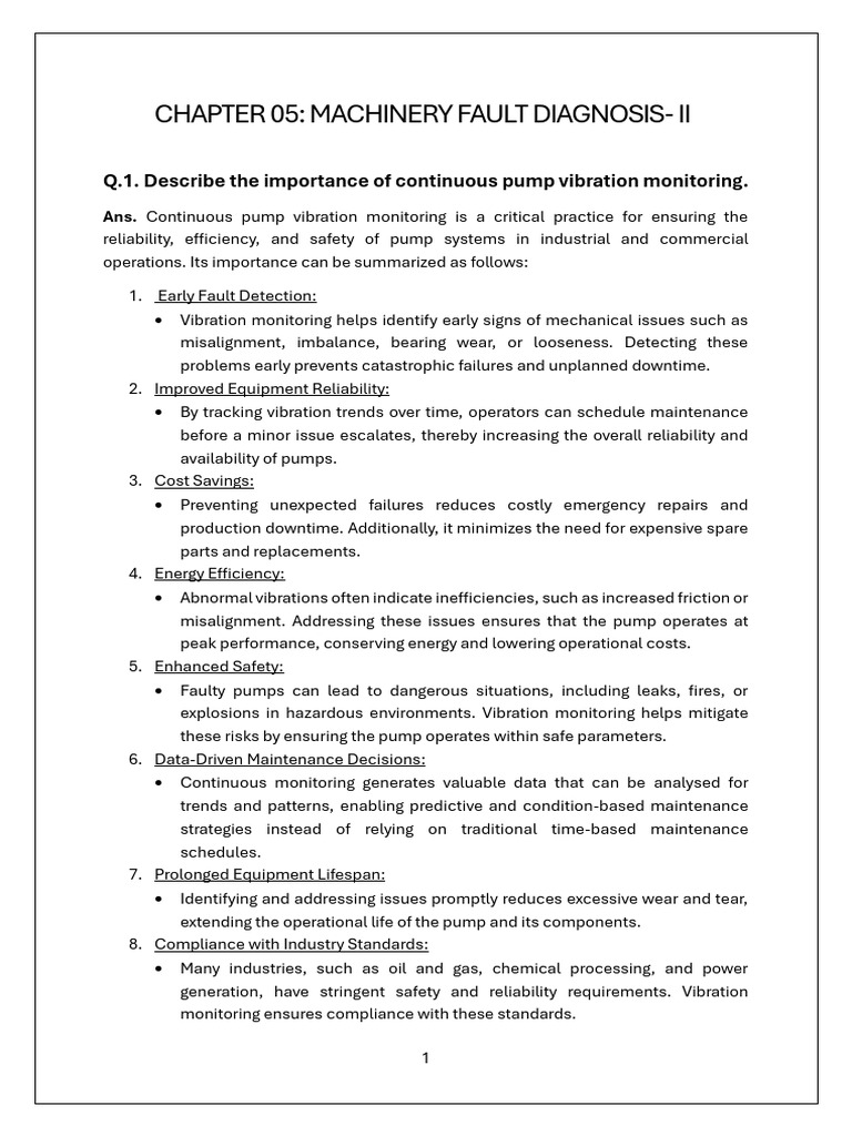 Machinery Fault Diagnosis 2 | PDF | Pump | Gear