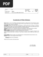 Usg Upper Abdomen Report Format | PDF