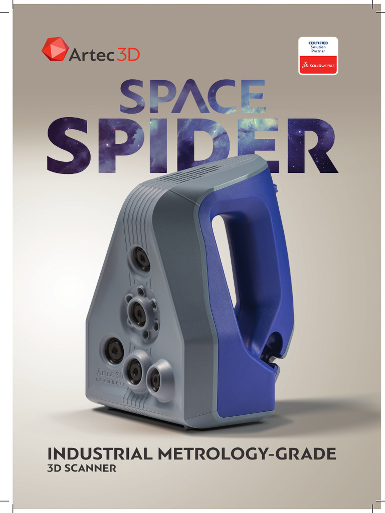 Artec Space Spider Brochure | PDF | Image Scanner | Computing