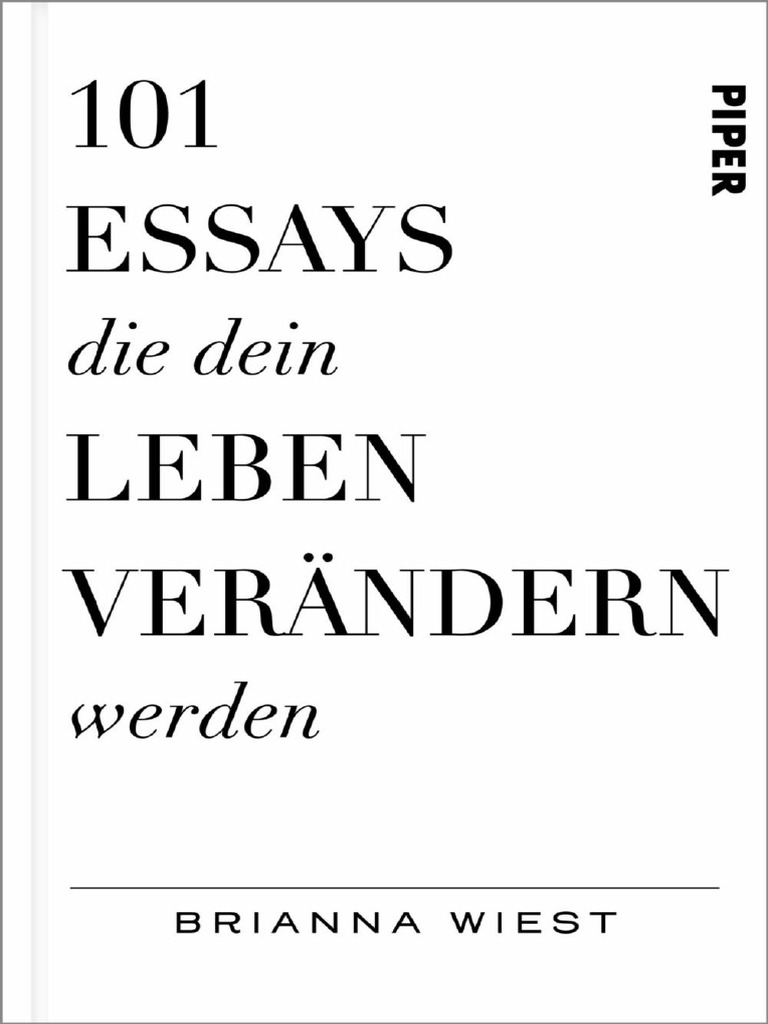 101 Essays . | PDF