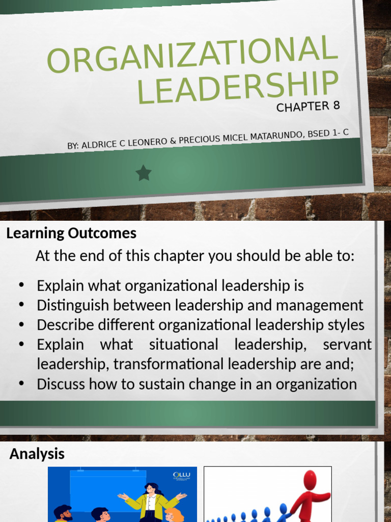 Understanding Organizational Leadership | PDF | Leadership | Psychology