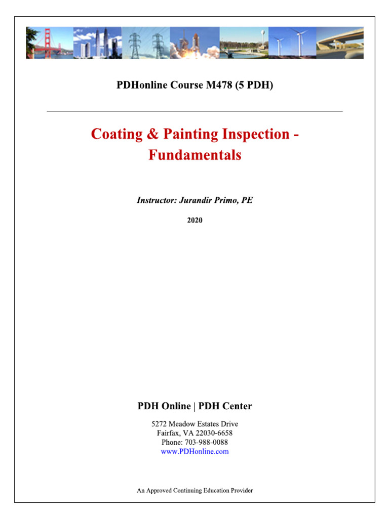 Coating and Painting Inspection 1679109287 | PDF