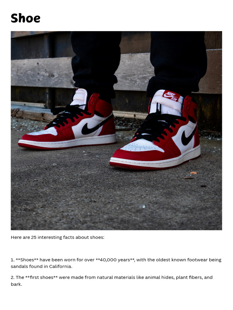 Shoe | PDF | Shoe | Footwear