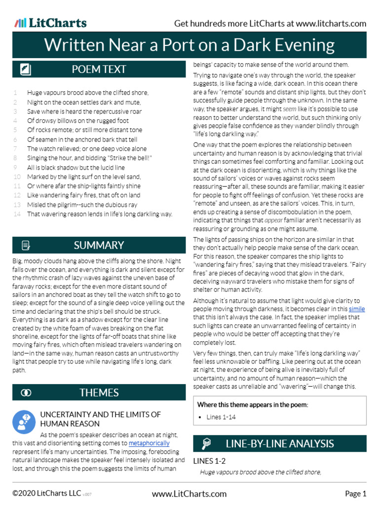 Navigating Life's Uncertainties at Sea | PDF | Metre (Poetry) | Poetics