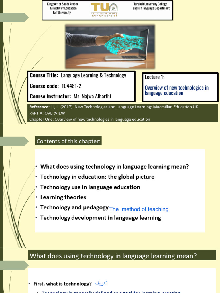 Lecture 1(1) | PDF | Constructivism (Philosophy Of Education) | Learning