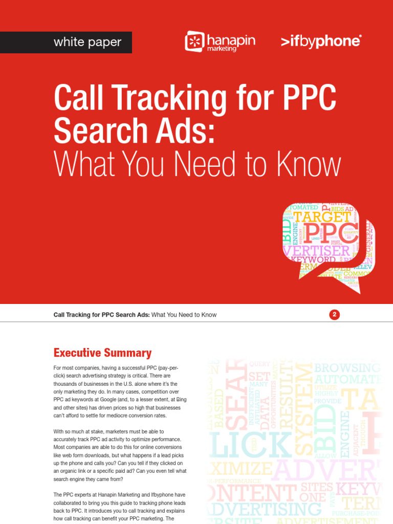 Call Tracking for PPC Search Ads | PDF | Interactive Voice Response ...