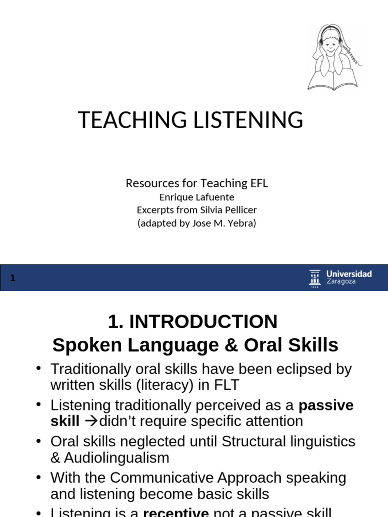 Effective Strategies for Teaching Listening | PDF | Reading ...