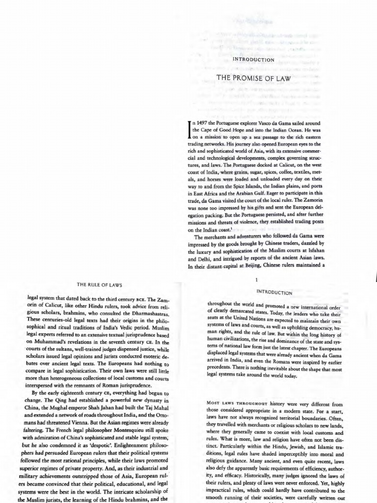 Intro to What is the Rule of Law | PDF