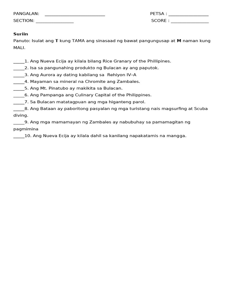 Q4-WEEK-1-AP_Suriin | PDF Q4-WEEK-1-AP_Suriin | PDF