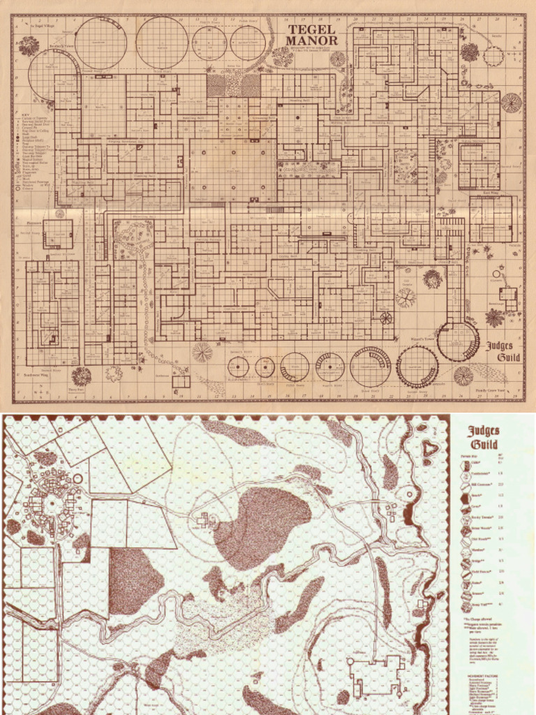 JG0023 Tegel Manor and Area Map | PDF