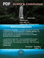 Class-9 History PPT Chapter-4 Forest Society and Colonialism | PDF ...