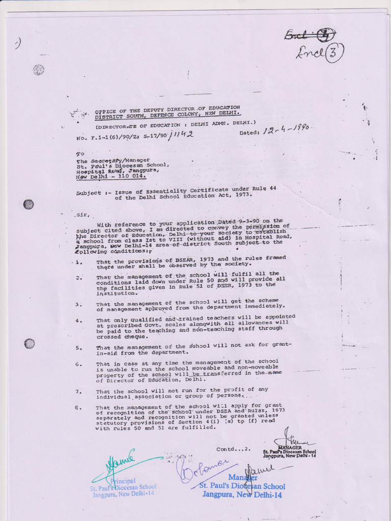 Noc Letter by Department | PDF