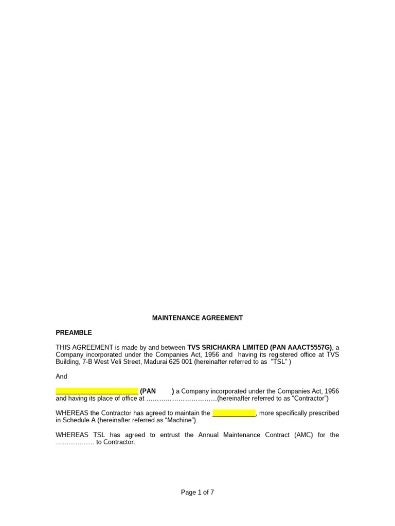 Amc Agreement Pdf Arbitration Indemnity