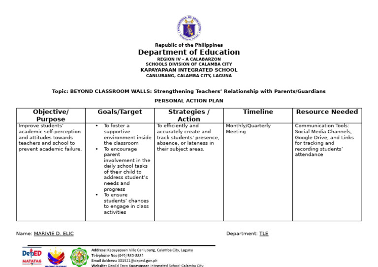INSET-Day-2-Template | PDF