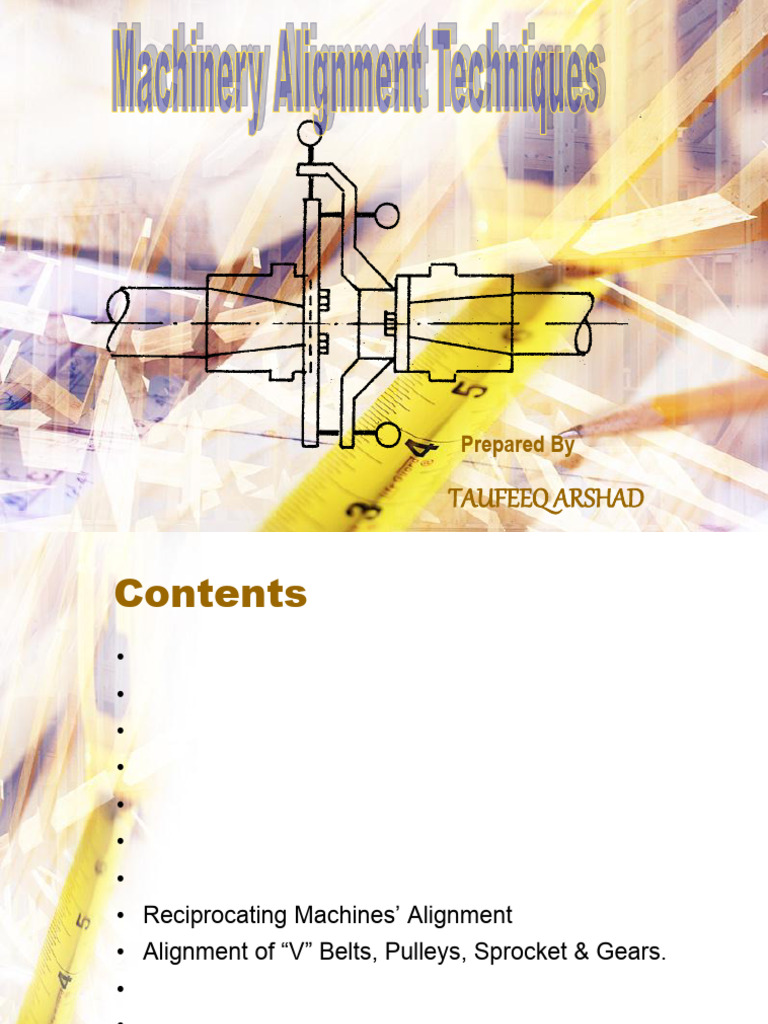 Allignment Basics | PDF | Rotation | Gear