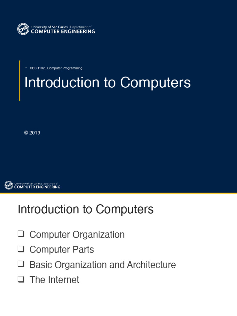 1a - Introduction To Computers | PDF | Personal Computers | Computer ...