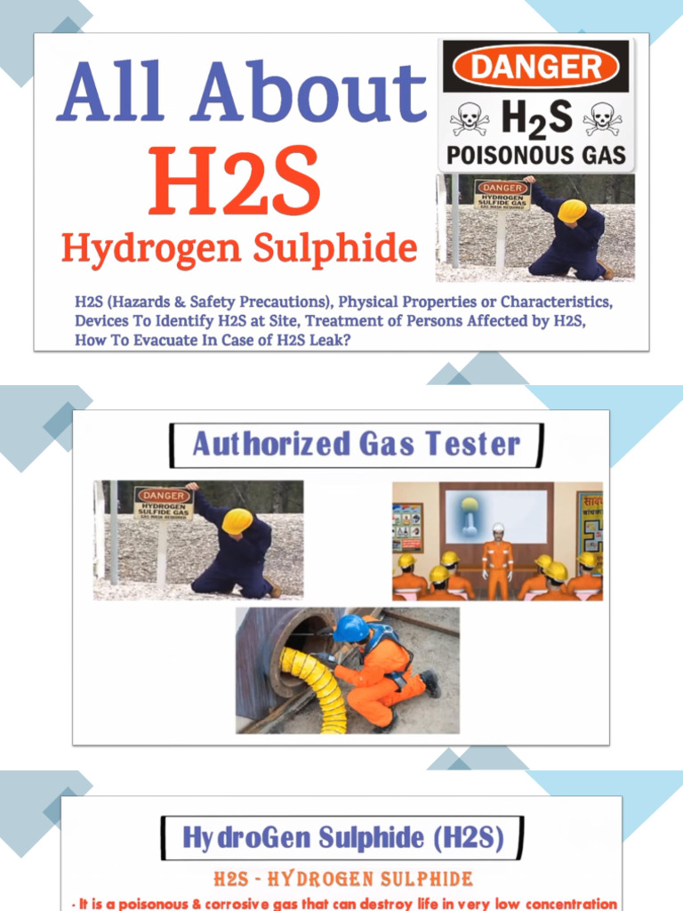All About Hydrogen Sulphide (H2S) | PDF
