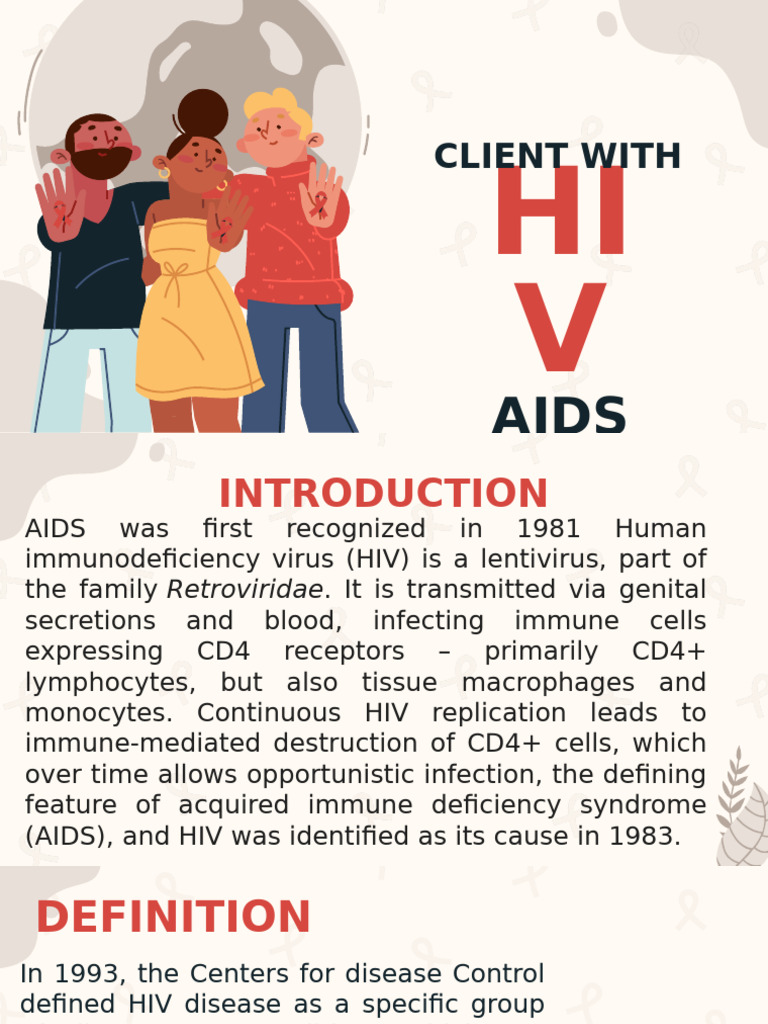 Understanding HIV and AIDS: History & Impact | PDF | Hiv/Aids | Hiv