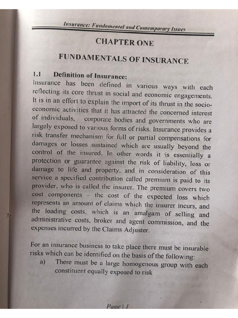 ENI 411..RISK MGT & INSURANCE | PDF