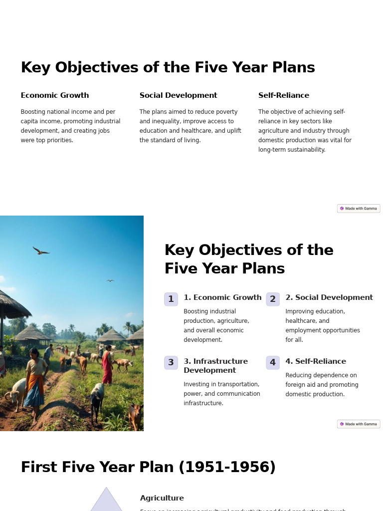 Five Year Plan | PDF | Economic Growth | Infrastructure