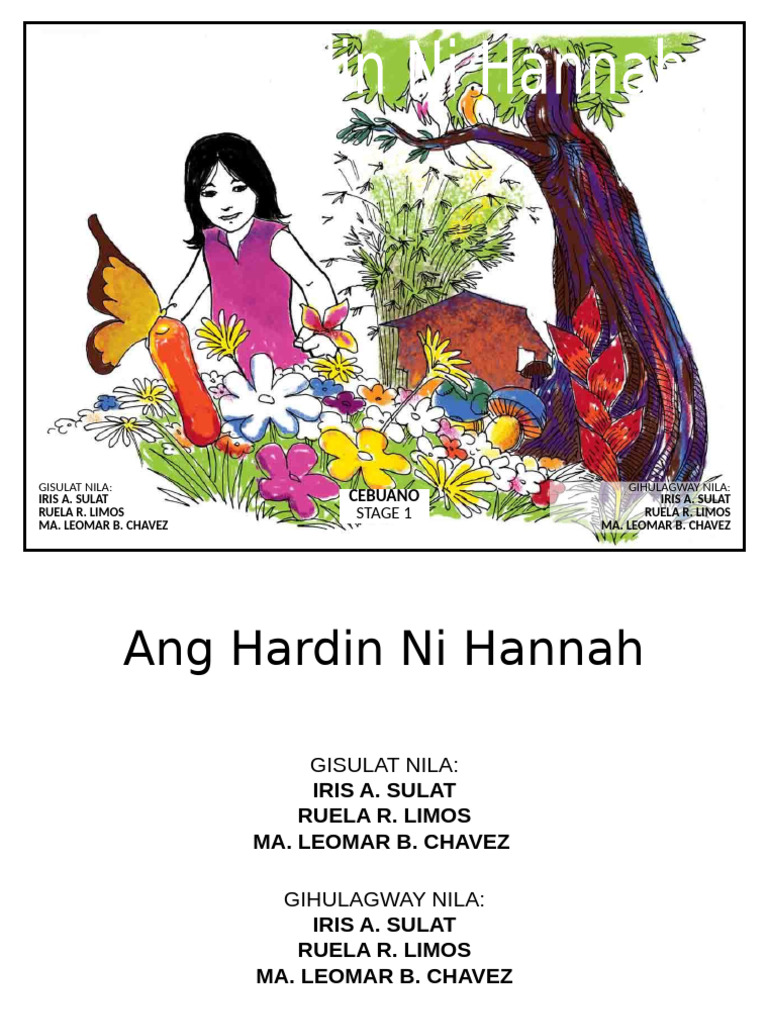Ang Hardin Ni Hannah | PDF