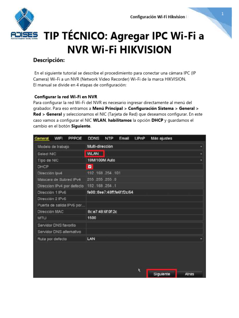 Guia Hikvision Wi-Fi | PDF