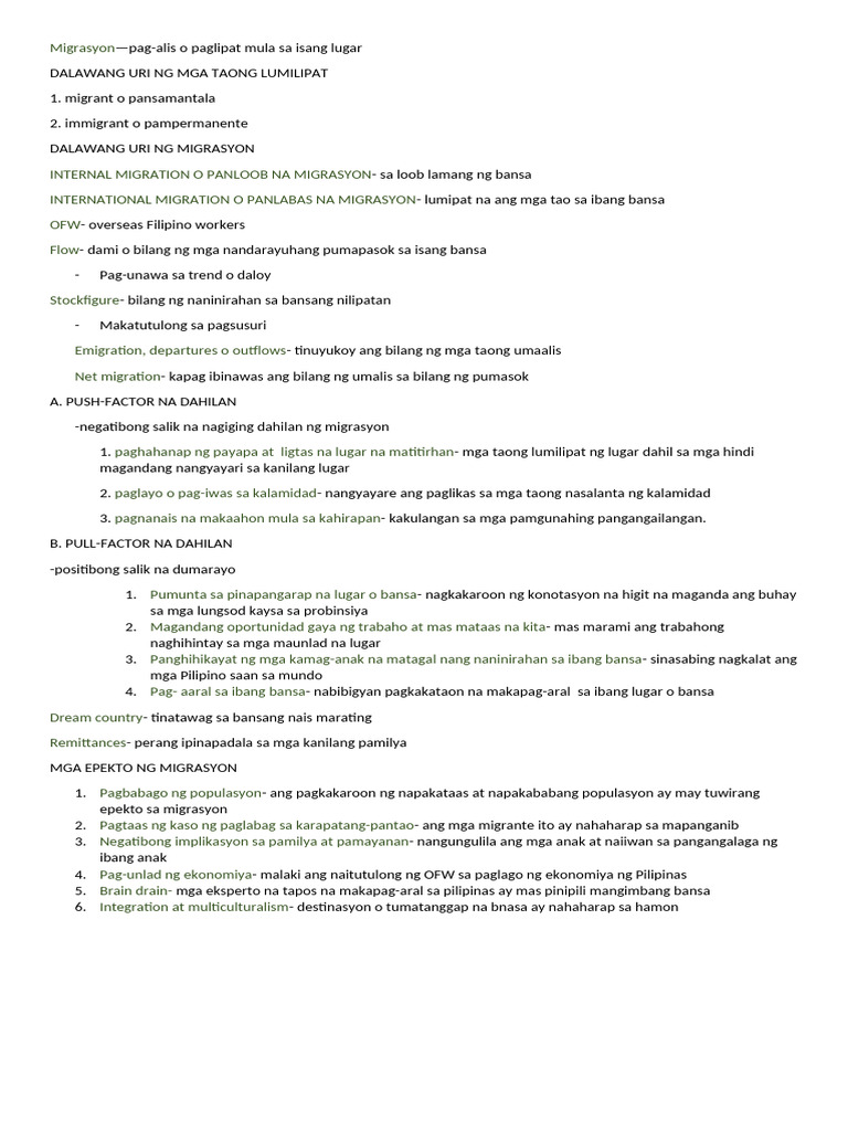 Reviewer For Module 3 | PDF