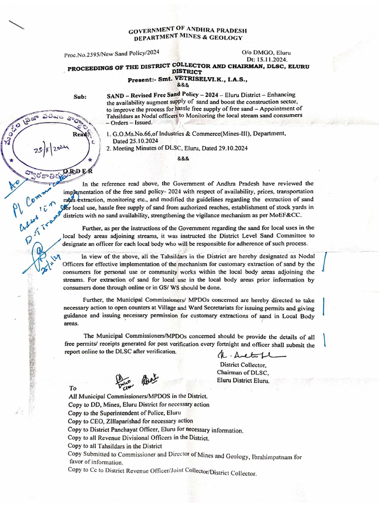 Free Sand Policy | PDF