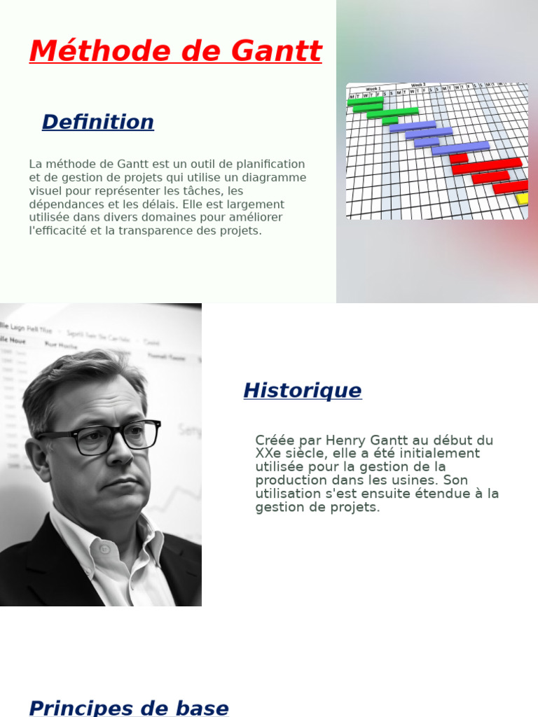 Méthode de Gantt : Planification efficace | PDF | Gestion de projet ...