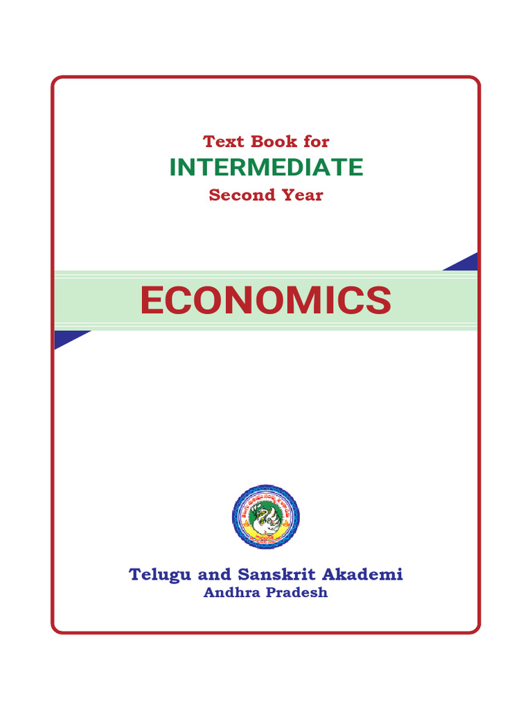 Economics Text Book | PDF | Economic Growth | Economic Development