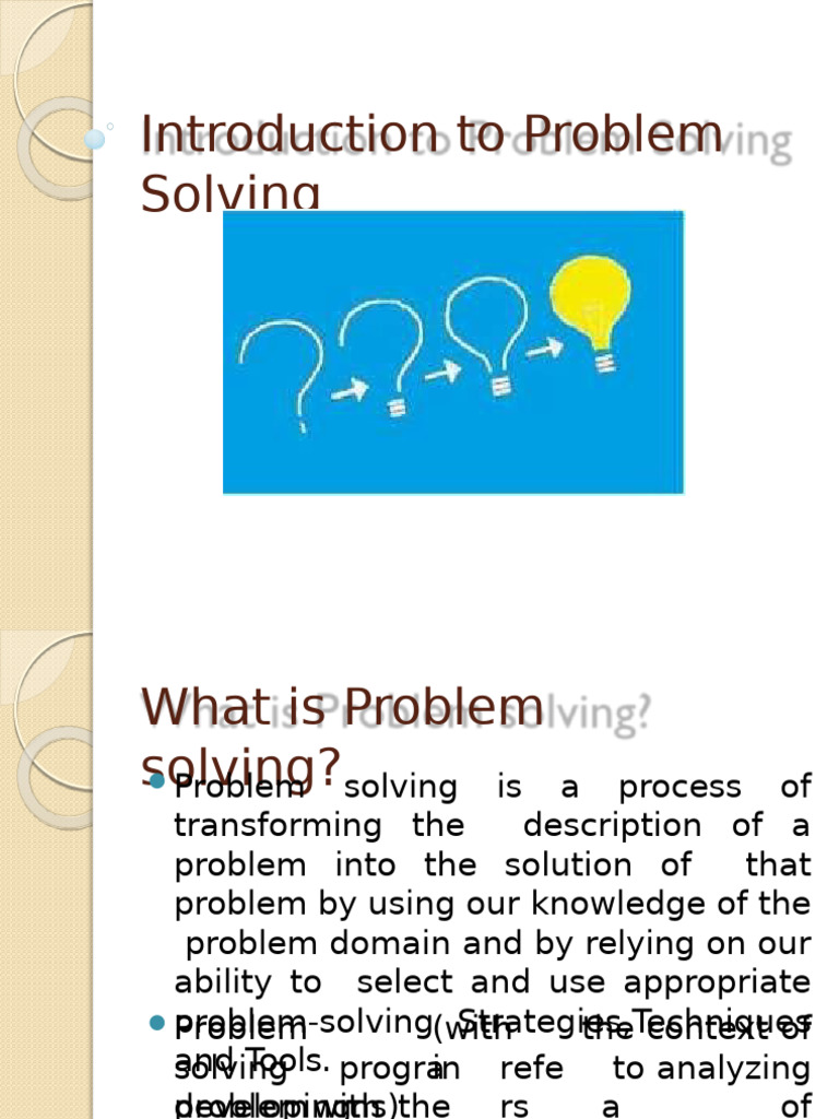 2020 Chapter 006 Problem Solving & Decomposition | PDF | Computer ...
