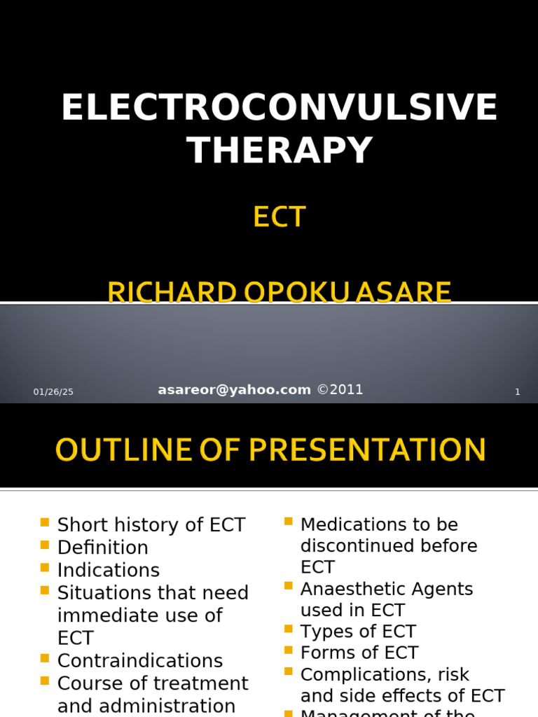Electroconvulsive Therapy | PDF | Electroconvulsive Therapy | Medical Specialties