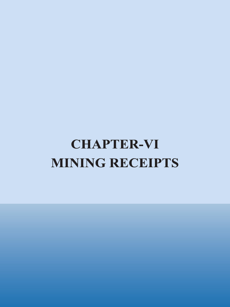 Jharkhand Mining Receipts Audit Report | PDF | Mining | Auditor's Report