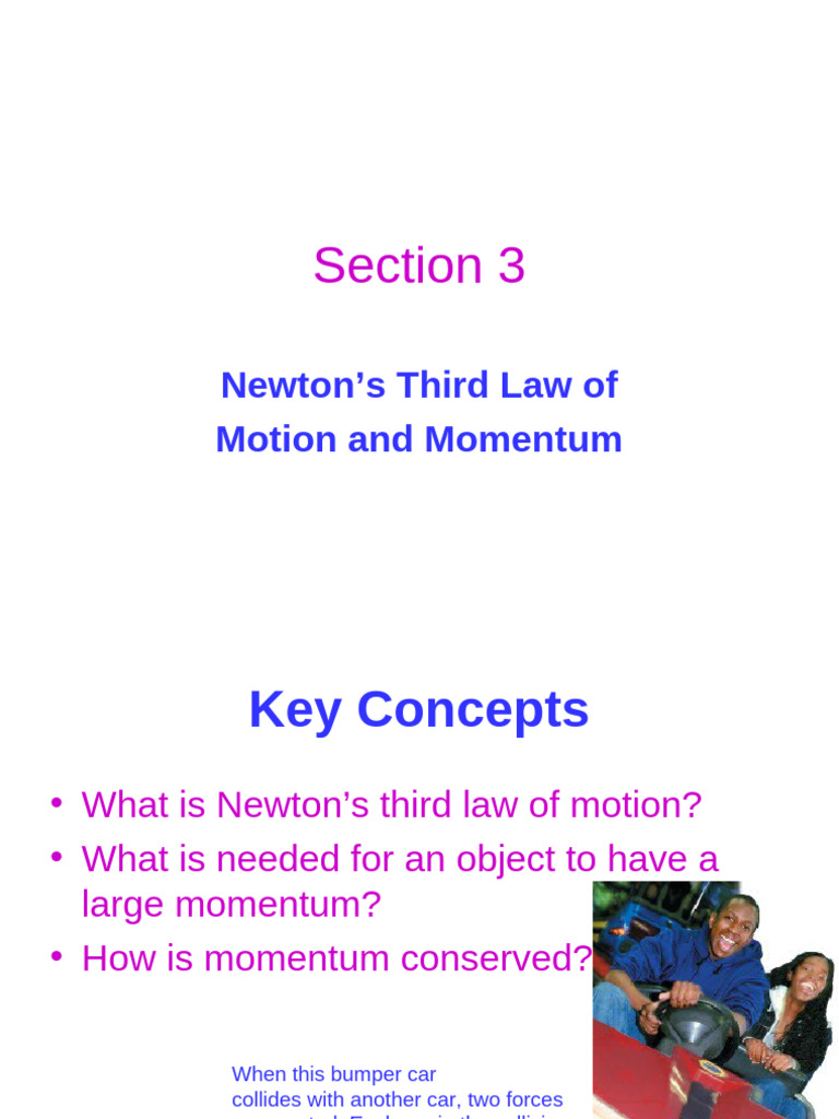 Section 3 | PDF | Force | Momentum