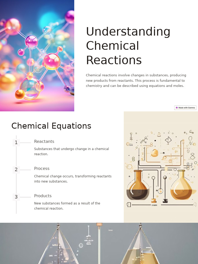 Understanding Chemical Reactions | PDF
