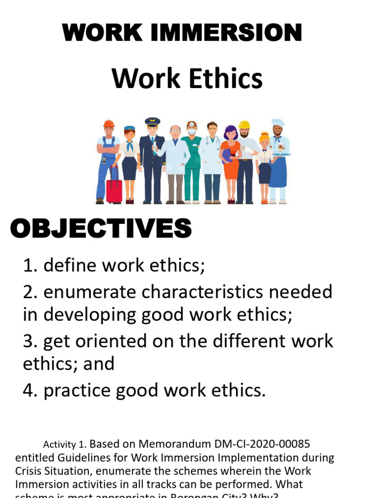 Module 2 Work Immersion 24 25 | PDF | Employment