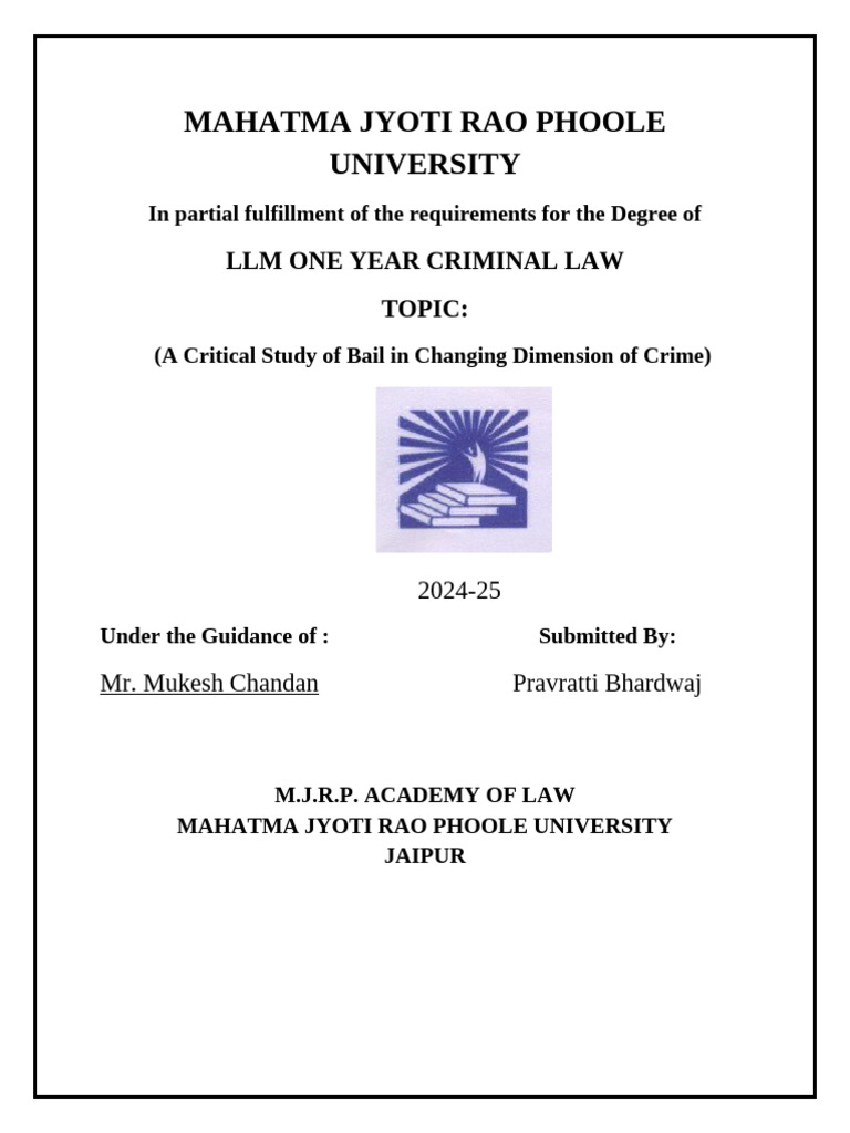 assignment 1 of LLM | PDF | Bail | Arrest