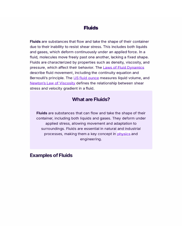 Classification-of-Fluids | PDF