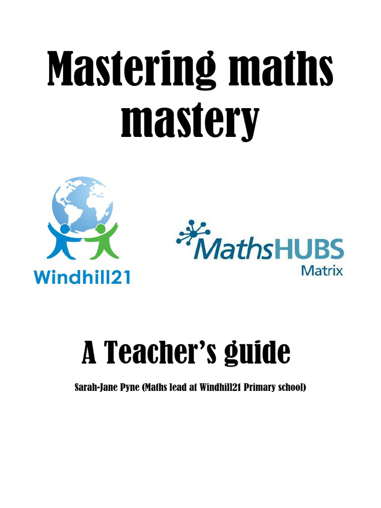 Mastering Mastery A Teachers Guide For Matrix Website | PDF ...
