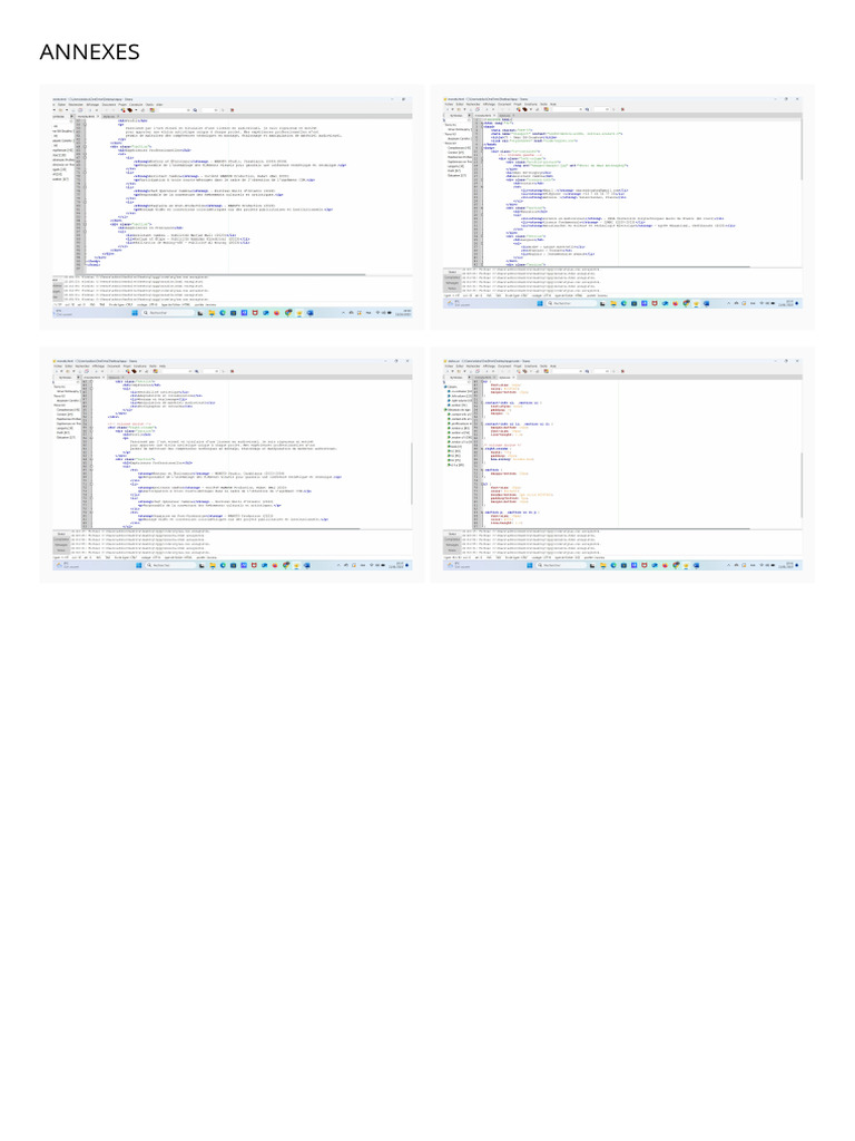 Essential Annexes for Documentation | PDF