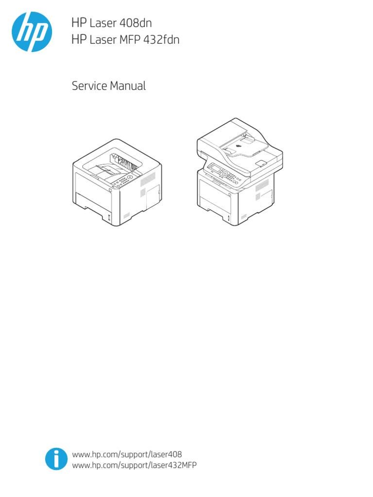 432fdn Service Manual | PDF | Printer (Computing) | Image Scanner