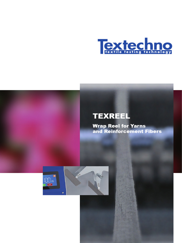 TEXREEL: Advanced Yarn Wrap Reel | PDF | Yarn | Textiles