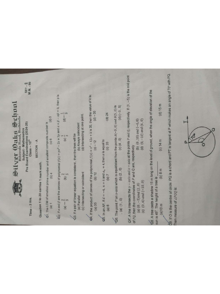 Silveroaks Bibiwala Preboard Set B | PDF