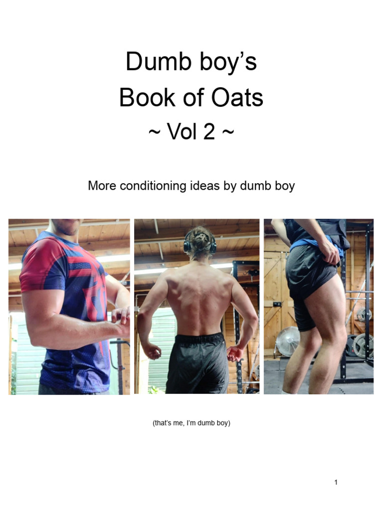 Book of Oats - Vol 2 | PDF | Sports Science | Physical Exercise