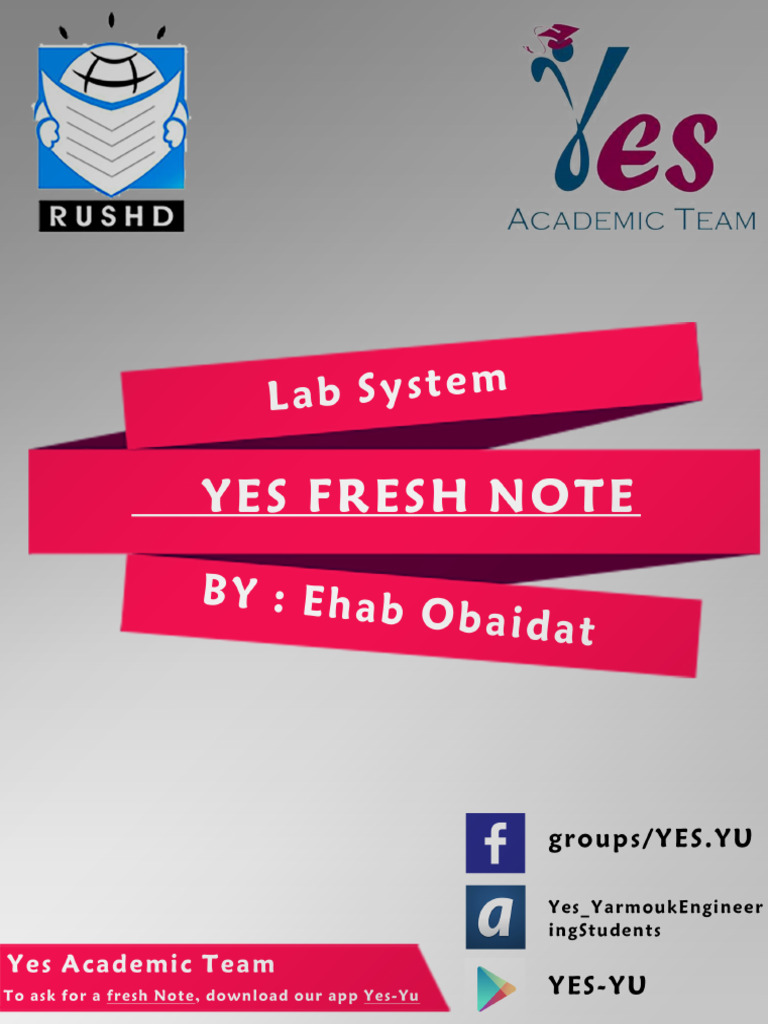 Lap System Notes | PDF