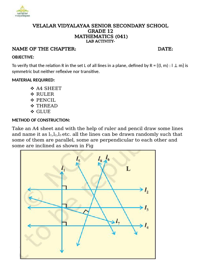 Relations And Functions Pdf