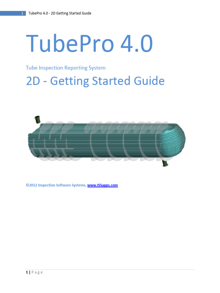 TubePro 4.0 - 2D Getting Started Guide | PDF | Computer File | Window ...